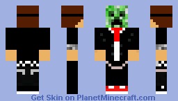 creeper mask Minecraft Skin