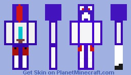 Neon Creeper Minecraft Skin