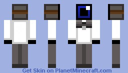 mask with 3d effect Minecraft Skin