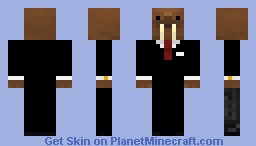 Walrus suit Minecraft Skin