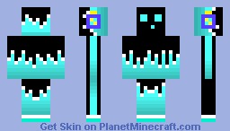 Electro slime Minecraft Skin