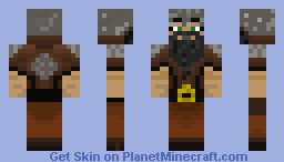 Dwarven Warrior! Minecraft Skin