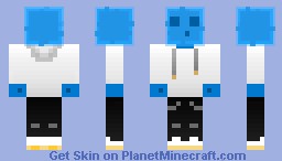 optimized blue slime skin Minecraft Skin