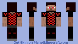 Evil Steve Minecraft Skin