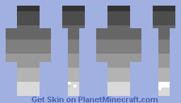 grey scale Minecraft Skin