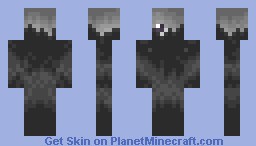Fallen Necromancer - Dark Silver Minecraft Skin