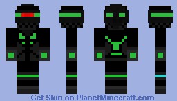 Pulse (Green) Minecraft Skin