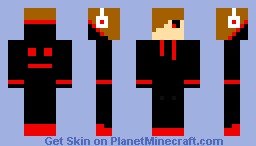 red skater Minecraft Skin