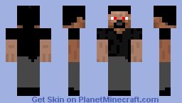 evil steve Minecraft Skin