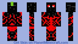 Ripped Ghost With Red Speedo Minecraft Skin