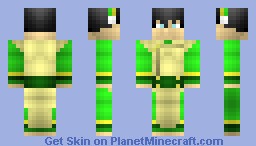 Toph Minecraft Skin