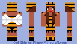 Bumble-Bee Babe Minecraft Skin