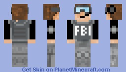 FBI Agent Minecraft Skin