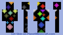 colored Minecraft Skin
