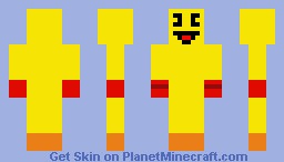 Pac Man Minecraft Skin