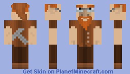 smart dwarf Minecraft Skin