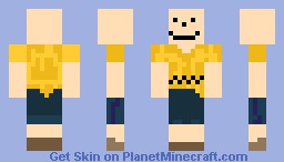 charlie brown Minecraft Skin