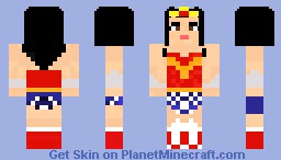 Wonder Woman Minecraft Skin