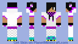 Teenager (White pants) Minecraft Skin