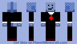 Business Fish Minecraft Skin