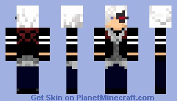 D-Gray Man Minecraft Skin