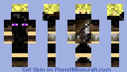 Enderman Hunter Minecraft Skin