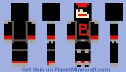 Blaze of Revenge Minecraft Skin