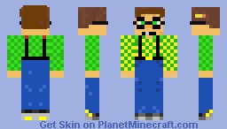 Nerd Minecraft Skin