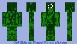 Swamp monster Minecraft Skin
