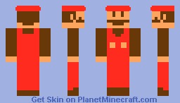 Super Mario Bros (NES) Minecraft Skin