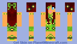 Flower Girl Minecraft Skin