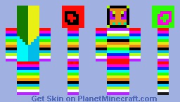 colour man Minecraft Skin