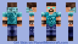 Evil Steve Minecraft Skin