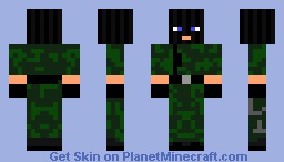 IRA Member Minecraft Skin