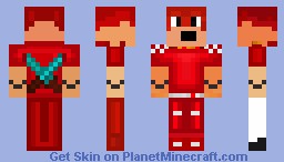 RS Dragon armor knight Minecraft Skin