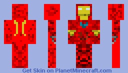 Iron Man Minecraft Skin