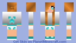 Hair In A Bun Minecraft Skin
