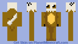 Cubone Minecraft Skin