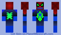Ablokeber skin-ApiderMan Minecraft Skin