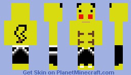 Pikachu Minecraft Skin