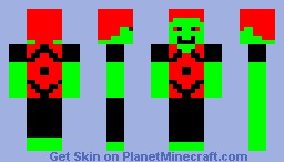 Creepy Steve Minecraft Skin