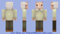 Albert Einstein Minecraft Skin