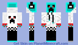 murder creeper slime Minecraft Skin
