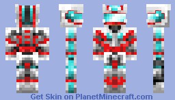 futuristic elite army armour Minecraft Skin