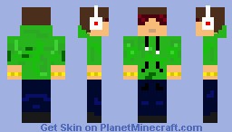 Gangster w/ big red aviator Minecraft Skin