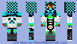 Colorful Hunter Minecraft Skin