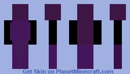 Simple violet Minecraft Skin