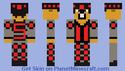 Ruby Knight Minecraft Skin