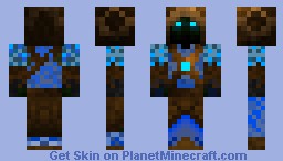 Water Guardian Minecraft Skin