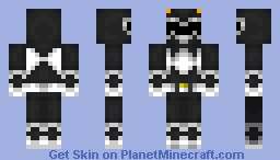 Black Powerranger Minecraft Skin